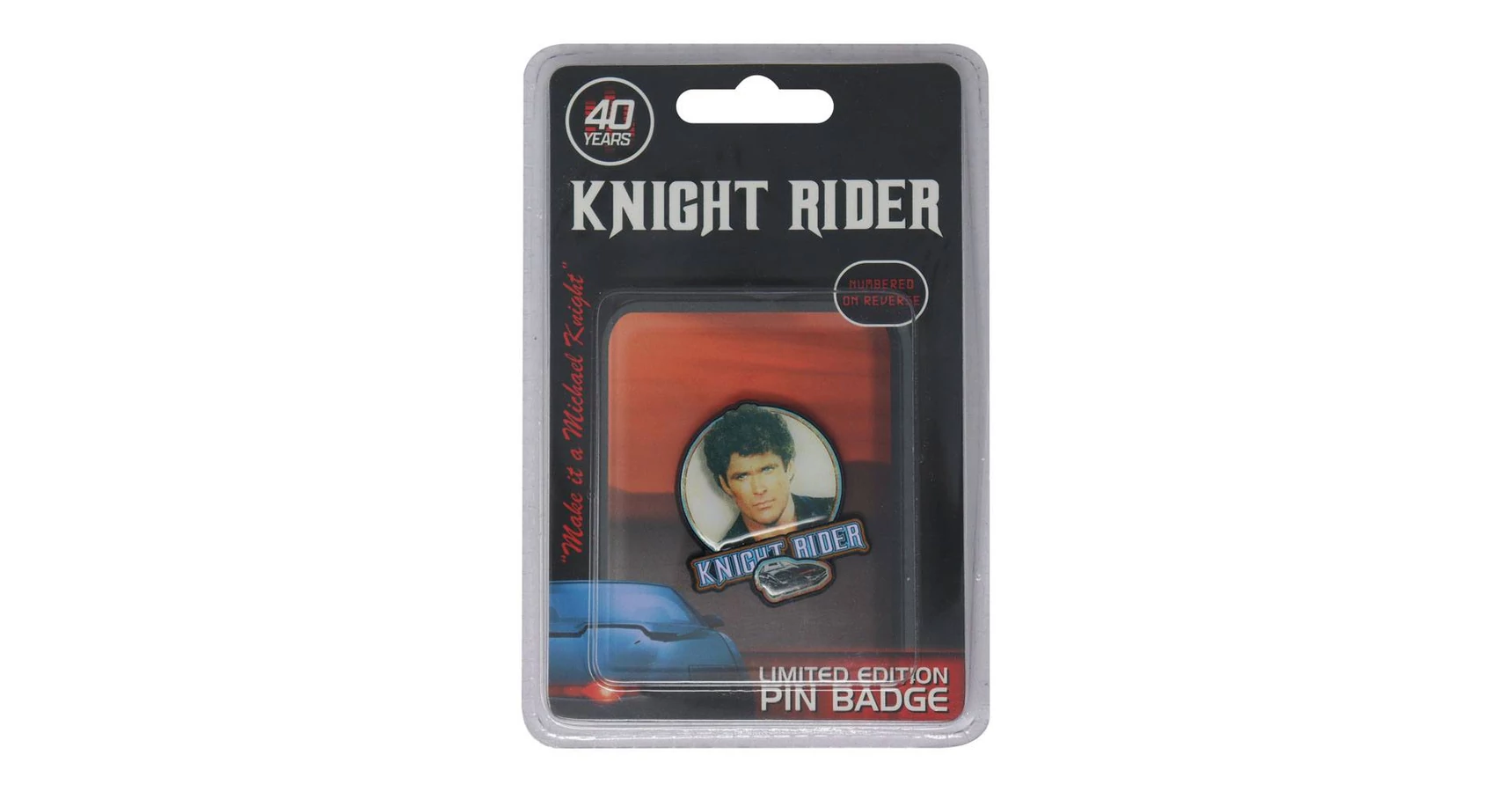 Knight Rider Pin 40th Anniversary Limited Edition Kitűző