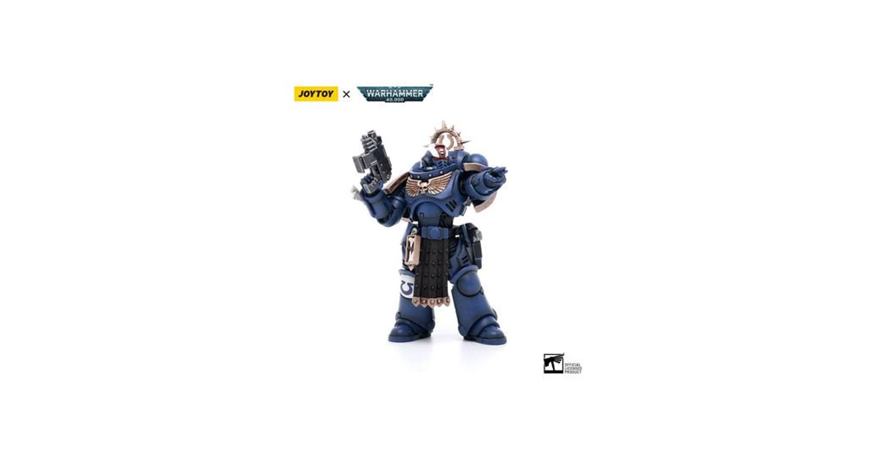 Warhammer 40k Figura 1/18 Ultramarines Primaris Lieutenant Amulius 12 cm